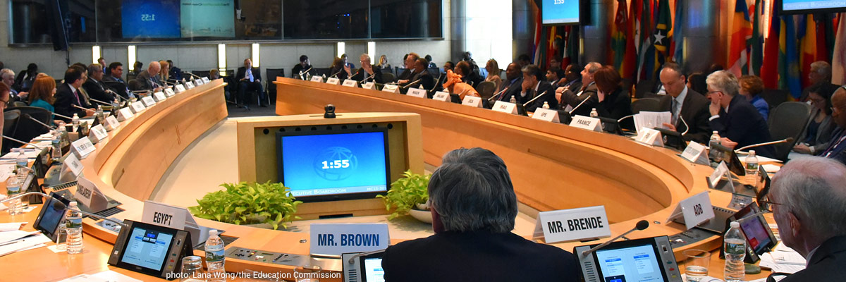 Expert Panel on Financing Education | the Education Commission